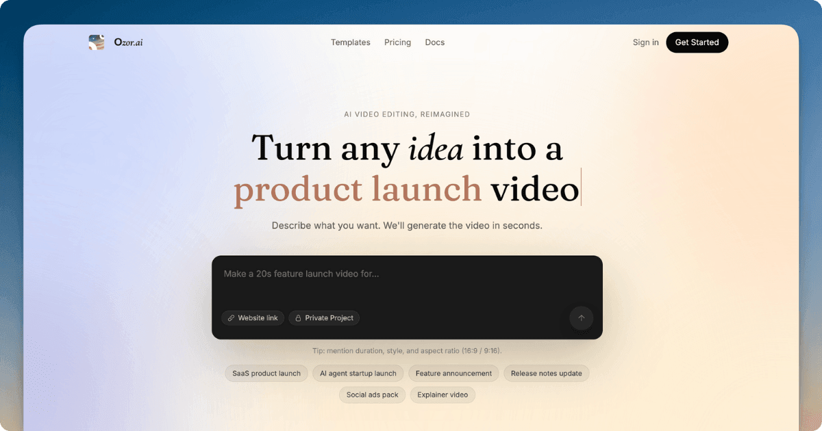 AI Video Generator from Text: Best Tools Compared (2026) | Ozor Blog